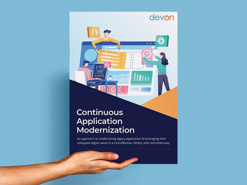 Request Whitepaper Continuous Application Modernization - DevOn